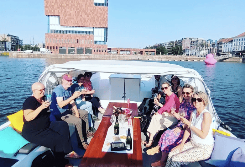 Antwerpen: Boottocht met privé aperitief | GetYourGuide
