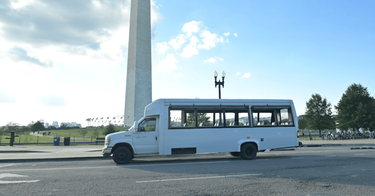 D.C:Monuments&History Guided American Minibus Tour-Day&Night | GetYourGuide