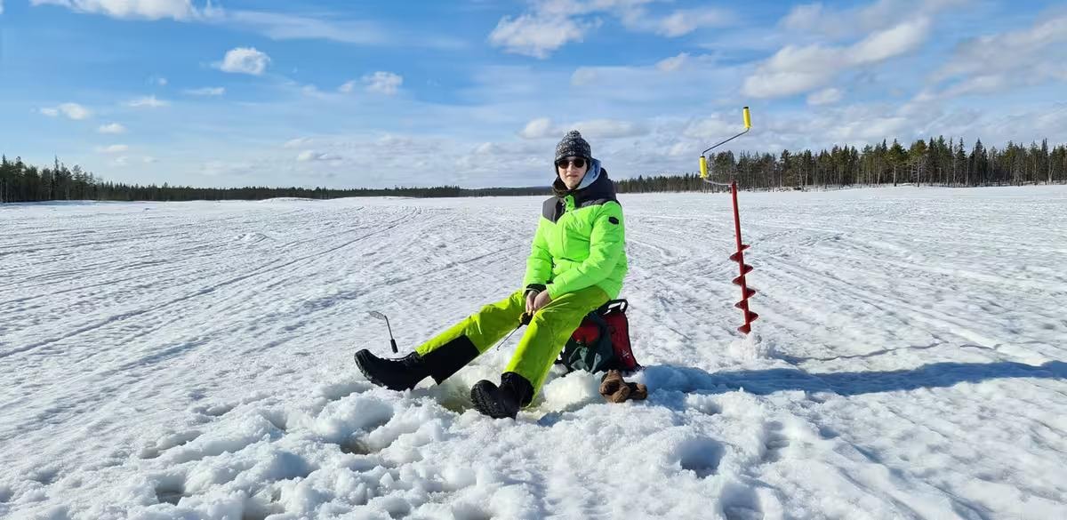 Levi: Snowmobile and Ice Fishing Safari with Campfire Snacks | GetYourGuide