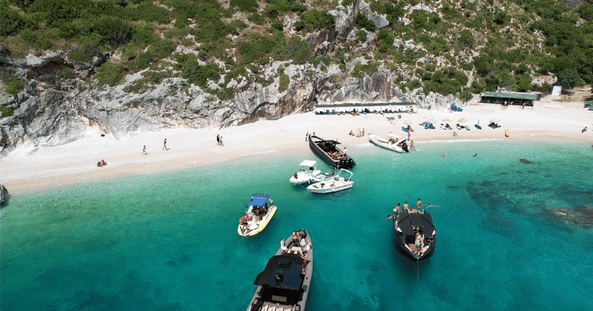 Grama Bay Caves & Beaches Speedboat Guided Tour | GetYourGuide