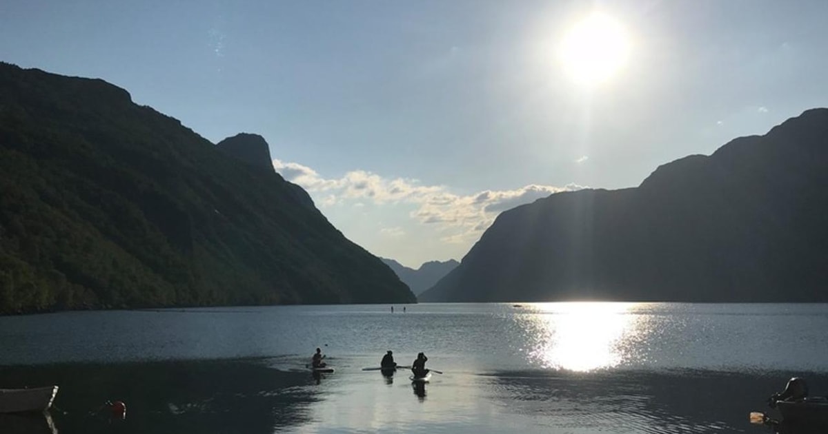 SUP n Sauna Guided Paddle Tour (Stavanger - Frafjord) | GetYourGuide