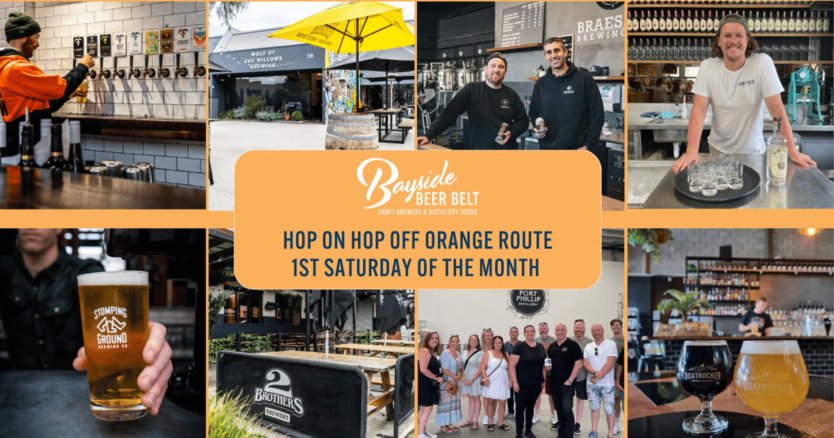 Visita a la cervecería y destilería Bayside Hop On Hop Off - Naranja ...