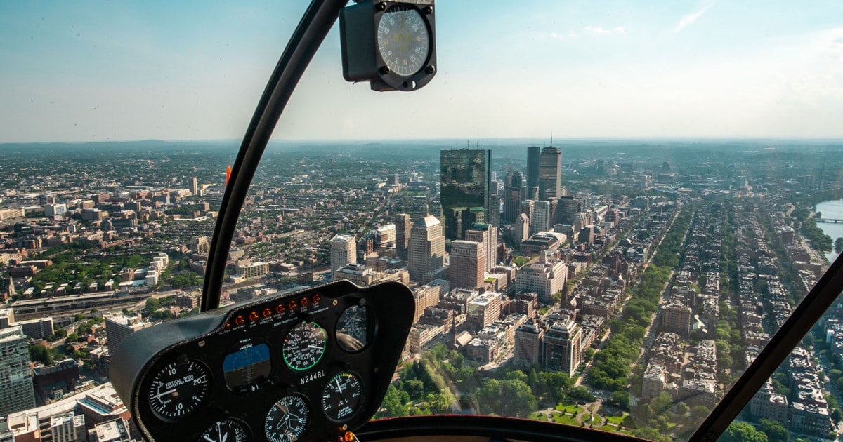 Boston: Helicopter Skyline Tour | GetYourGuide