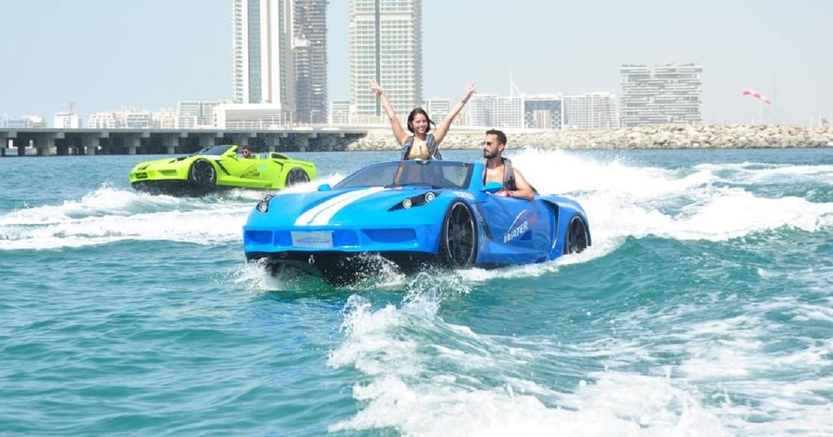 Dubai: A jet Car Ride in Dubai for 20 Minutes at Jumeirah | GetYourGuide