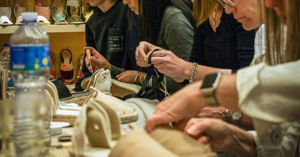 Barcelona: Espadrilles Shoe-Making Workshop | GetYourGuide
