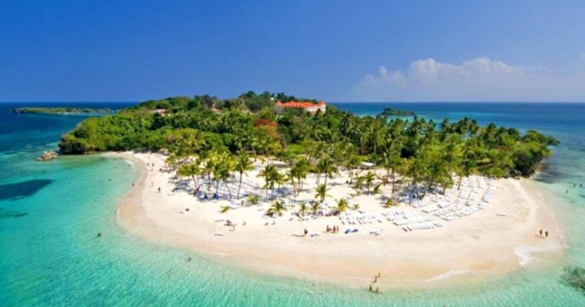 Punta Cana: Samaná Bay, Bacardí Island och vattenfallet El Limón ...