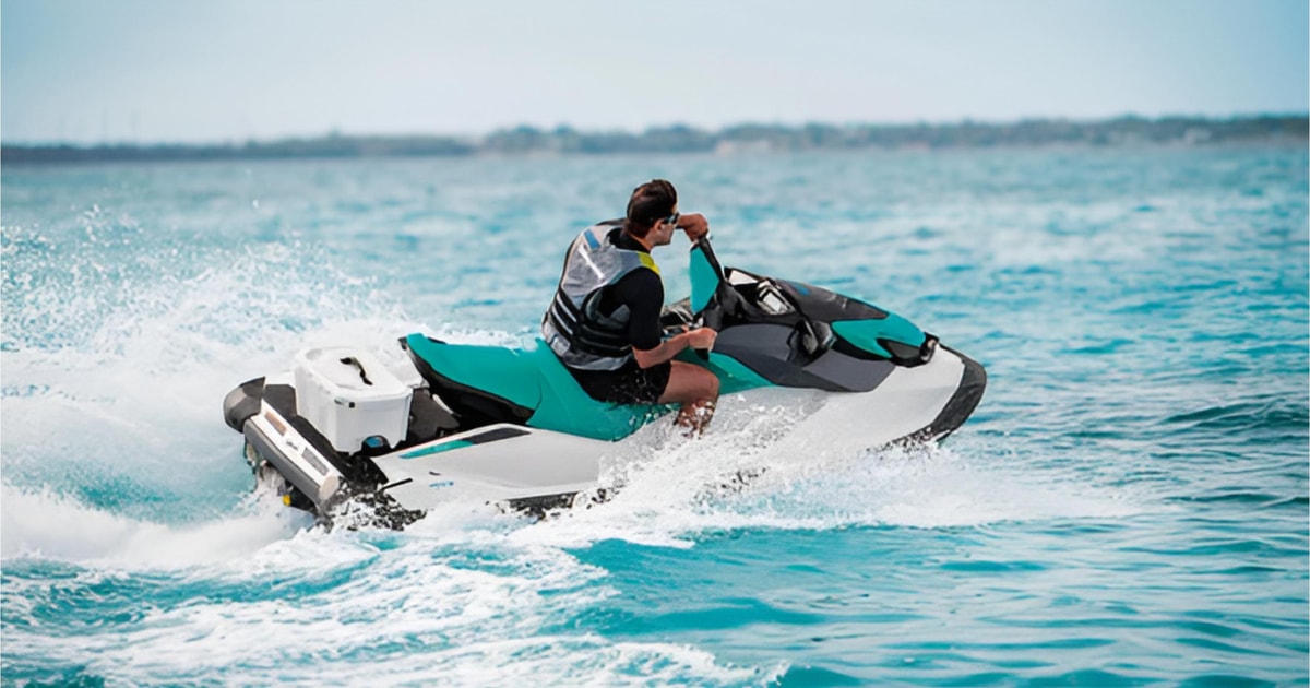 Doha: Jet Ski to Skyline with View of Katara and Pearl Qatar | GetYourGuide