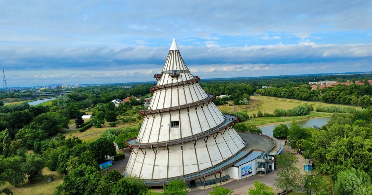 Magdeburg: Germany's longest inner-city zipline adventure | GetYourGuide