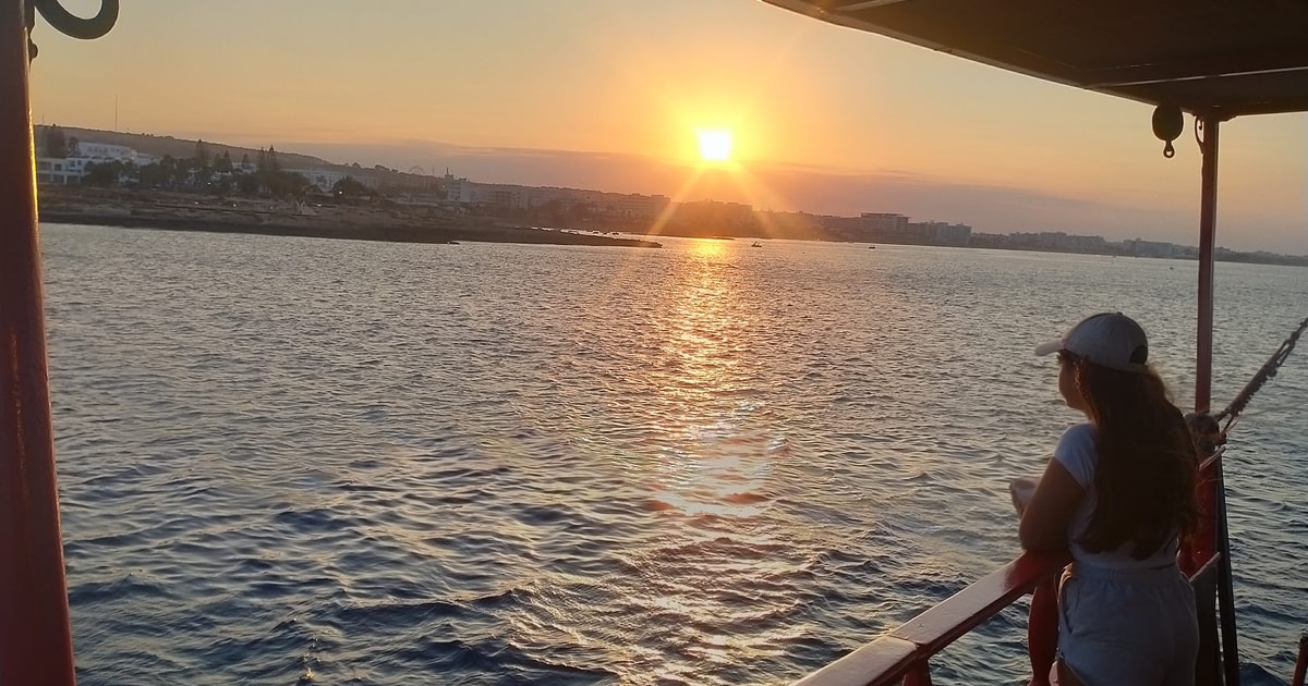 Blue Lagoon & Turtle Bay - Sunset Cruise (From Protaras) | GetYourGuide