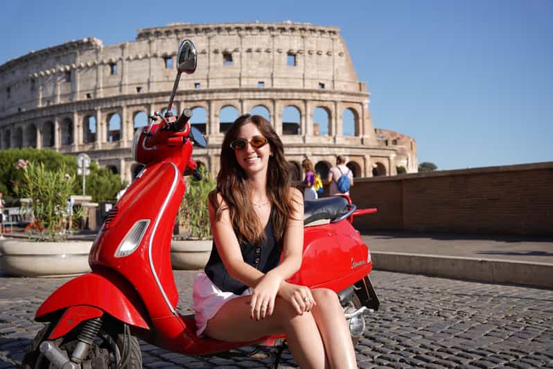 Rome: City Tour by Vespa with Pictures and Sweets Tastings | GetYourGuide