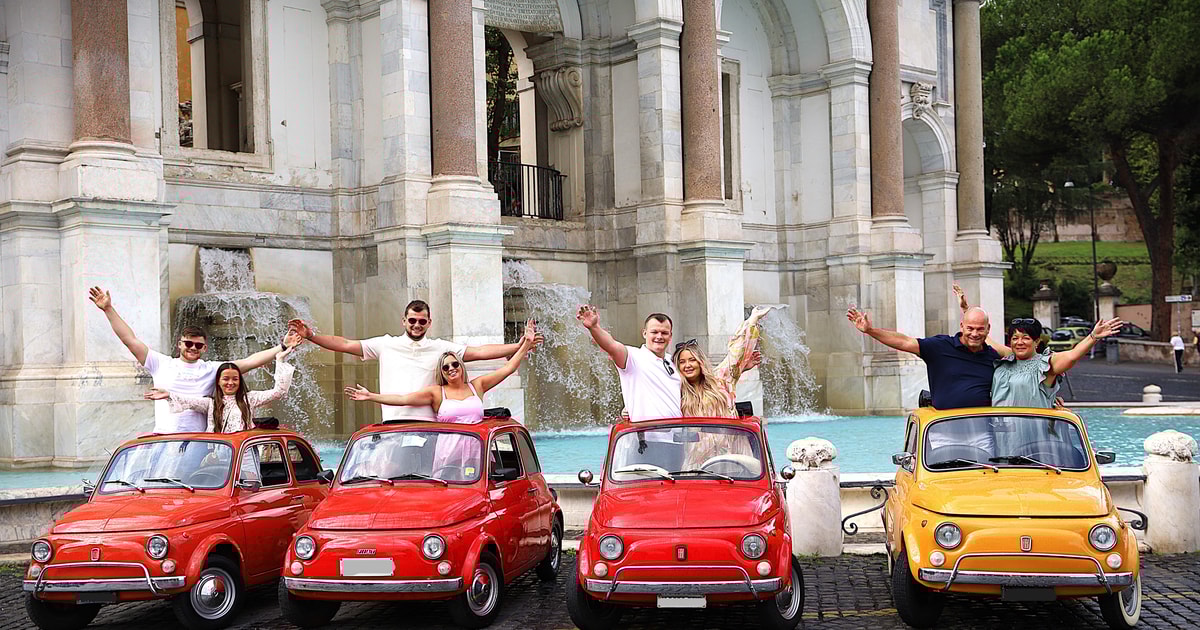 Rome Fiat 500 Photography Service | GetYourGuide
