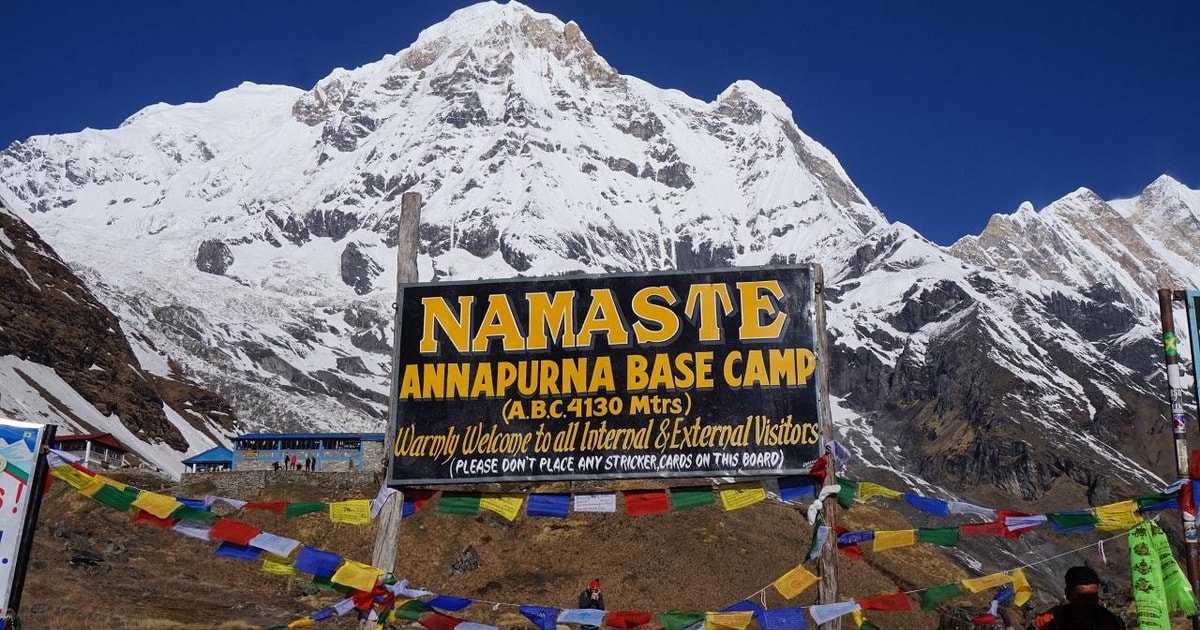 Z Pokhary: 5-dniowy trekking Annapurna Basecamp z gorącymi źródłami ...