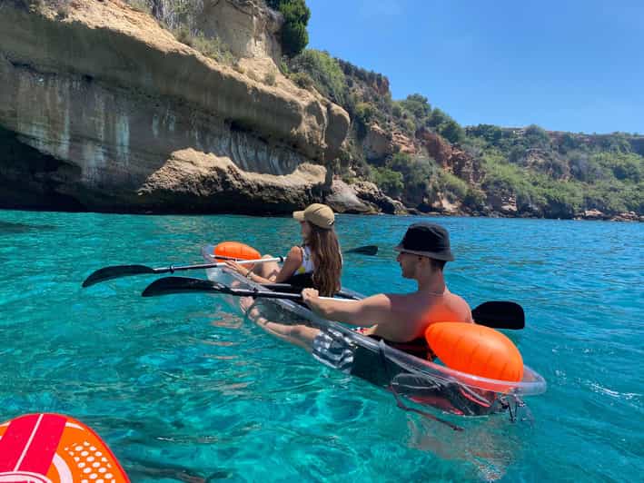 Nerja: Free Kayak Route along the cliffs of Nerja and Maro | GetYourGuide