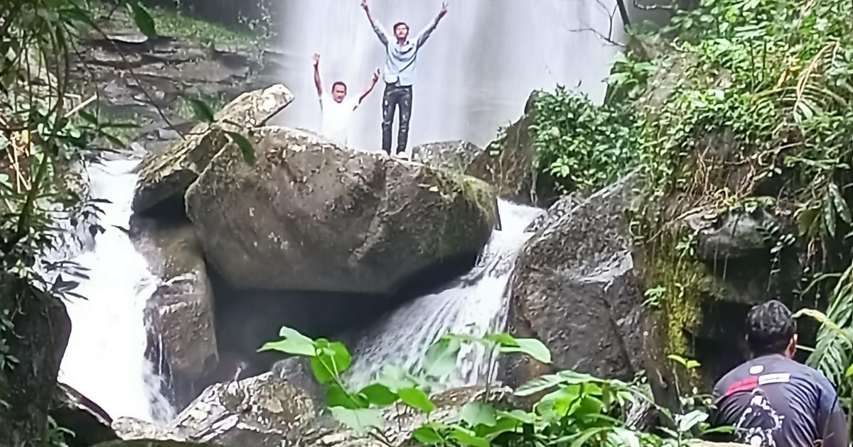 Cachoeira de Kampot: selva profunda e local tranquilo para nadar ...