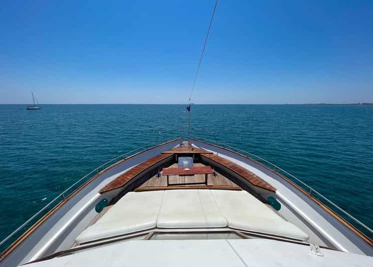 Larnaca: Bay Glass Bottom Boat Cruise with Snorkeling | GetYourGuide