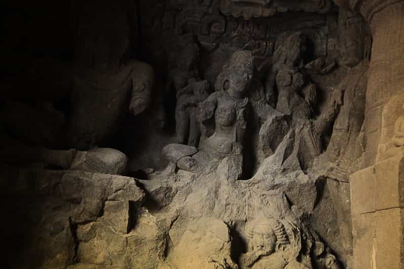 Mumbai: Excursión de 7 horas de día completo a la cueva de Elefanta ...
