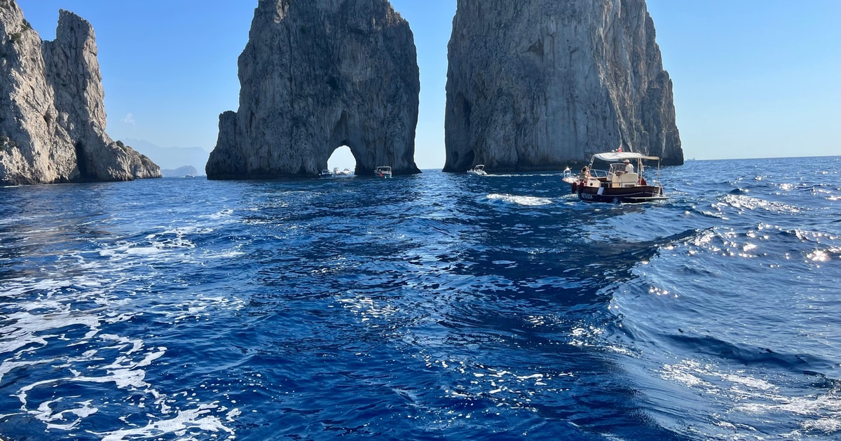 Hydrofoil Ticket from Naples ,boat ride and Funicular | GetYourGuide