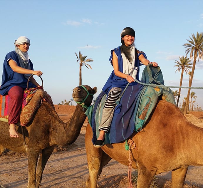 Marrakech Camel Ride in the Oasis Palmeraie and Desert | GetYourGuide