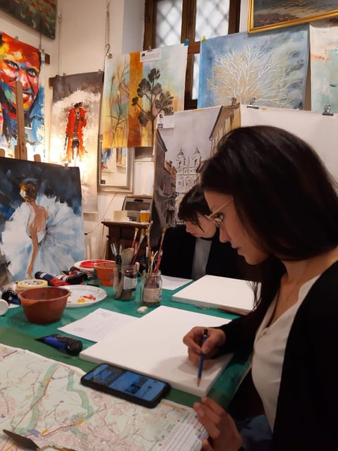 Painting class in Rome near Piazza Navona | GetYourGuide