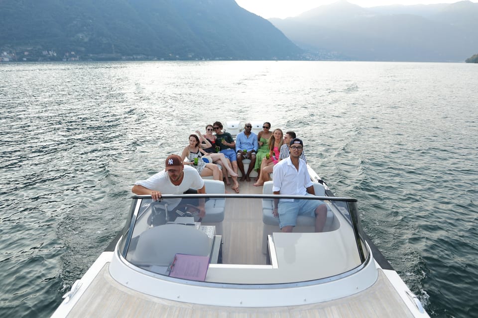 Como Lake: Highlights Boat Tour Open Bar Prosecco | GetYourGuide