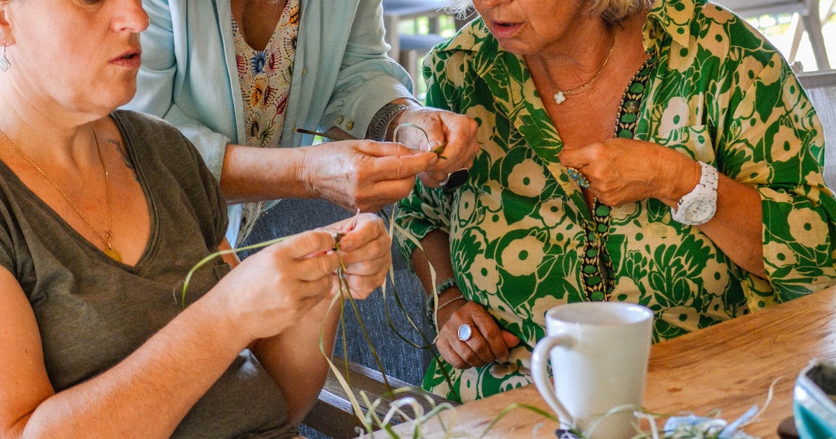 Cotignac: Workshop zum Kennenlernen der Wildkorbflechterei | GetYourGuide