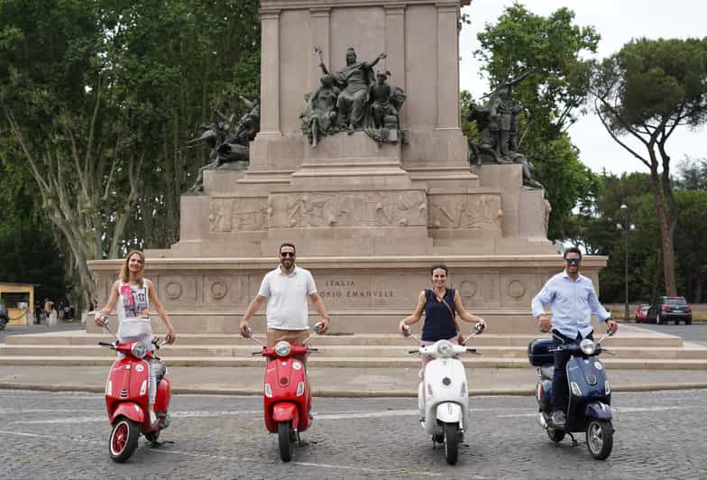 Rome: City Landmarks Tour by Vespa with Aperol Spritz | GetYourGuide