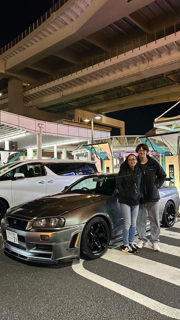 Tokyo: Private R34 GTR Tour, Daikoku Car Meet, & JDM Scene | GetYourGuide