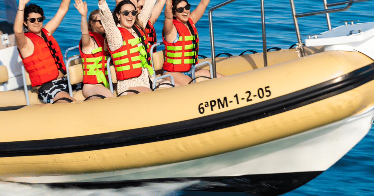 Can Pastilla: Speed boat adrenaline & snorkelling | GetYourGuide