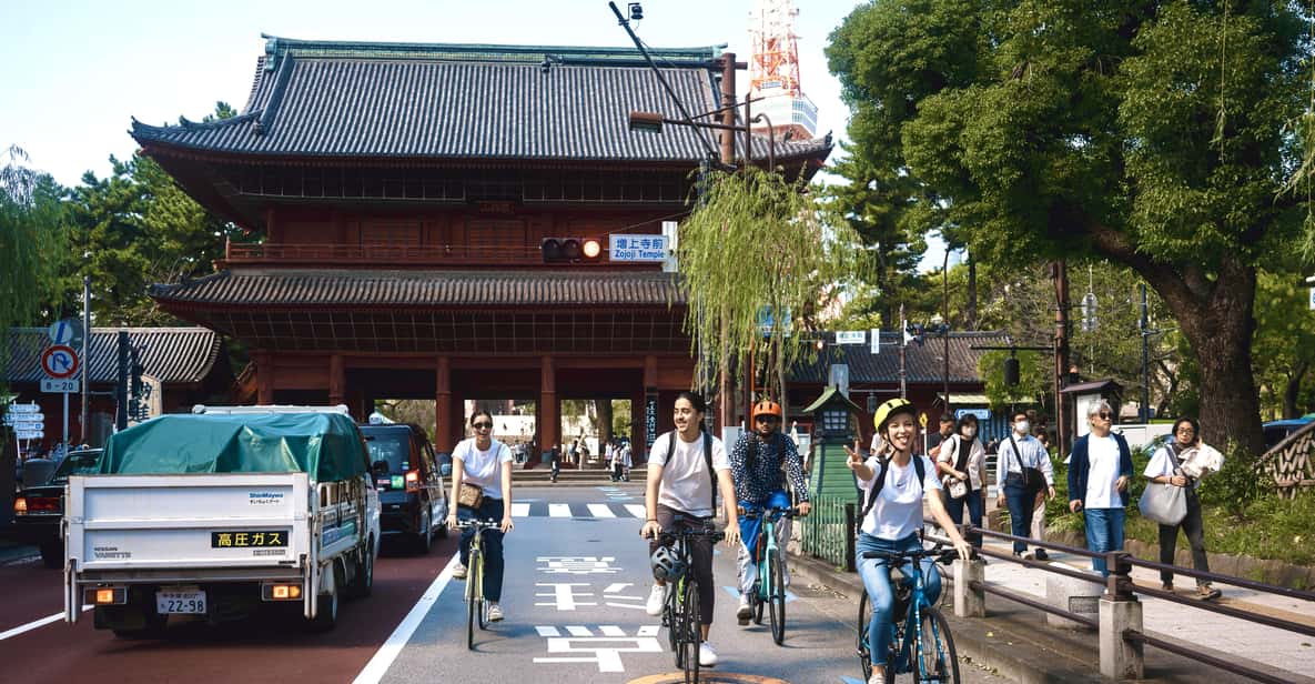 Tokyo: 3-timers sykkel-/sykkeltur til byens historiske steder ...