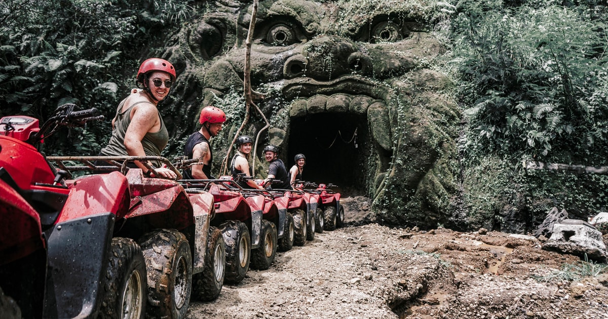 Jungle atv quad bike gorilla cave tandem | GetYourGuide