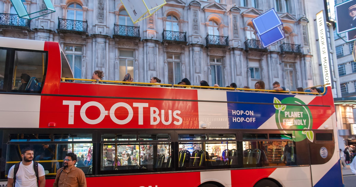 London: Tootbus London by Night Bus Tour | GetYourGuide