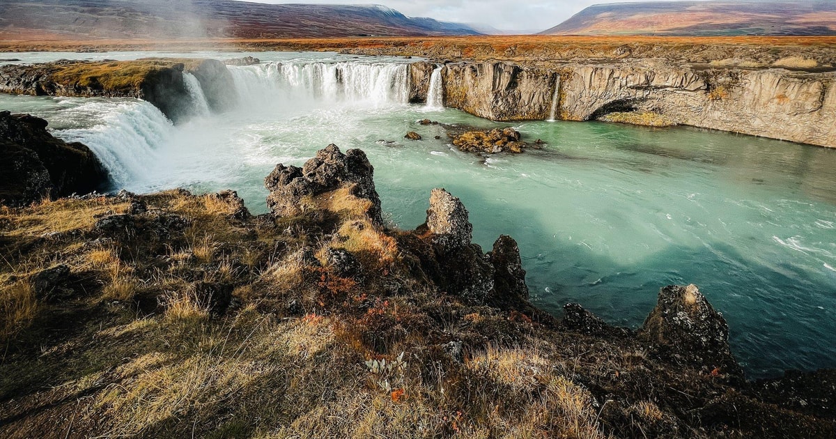 Port Akureyri: Godafoss Waterfall, Myvatn and Baths Tour | GetYourGuide