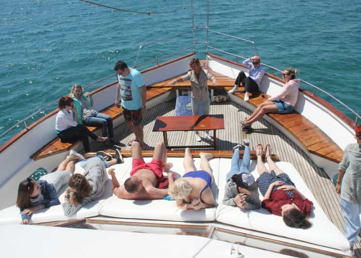 Larnaca: Bay Glass Bottom Boat Cruise with Snorkeling | GetYourGuide