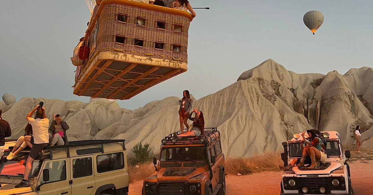 Jeep safari tour in Cappadocia through fairy chimneys | GetYourGuide