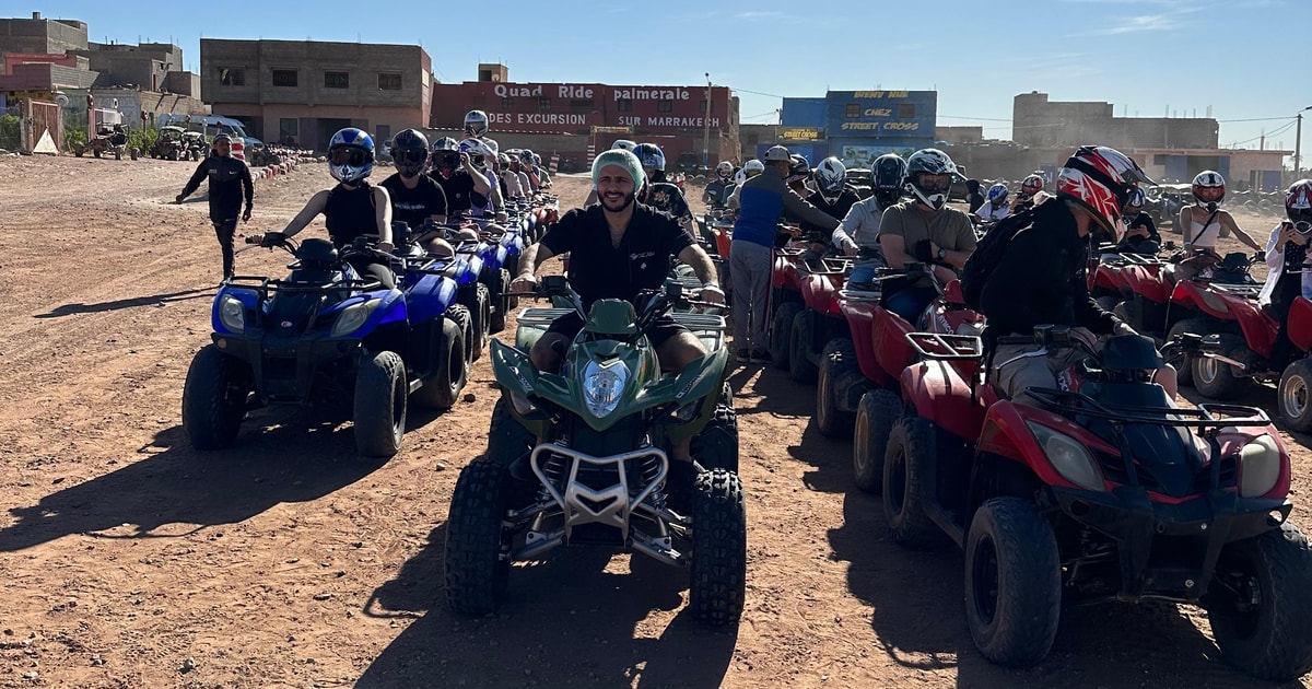 Marrakech : Dagtocht op een kameel of quad & wellness spa | GetYourGuide