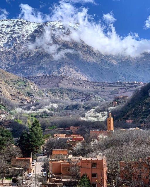 montañas del atlas y desierto de agfay, excursión de un día con paseo ...