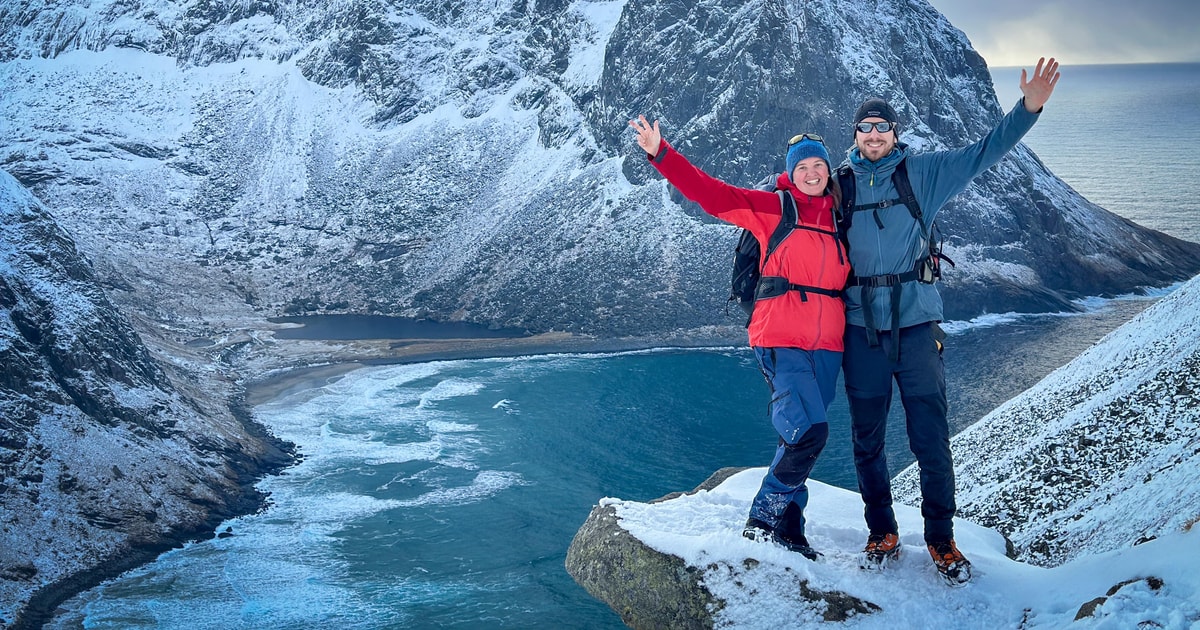 Reine: Winter Snowshoe Hike to Ryten – With Local Guide | GetYourGuide