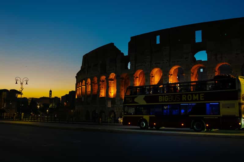 Rome: Big Bus Panoramic Night Tour | GetYourGuide