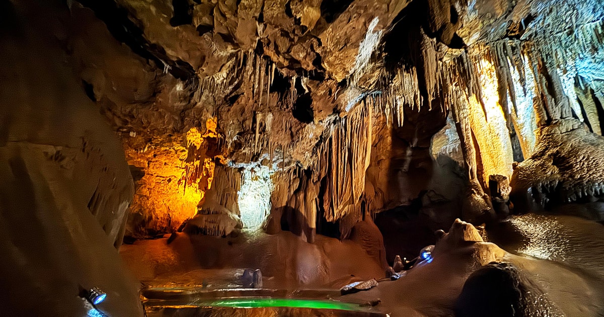 Saint-Vallier-de-Thiey: Baume Obscure Cave sound & light tour ...