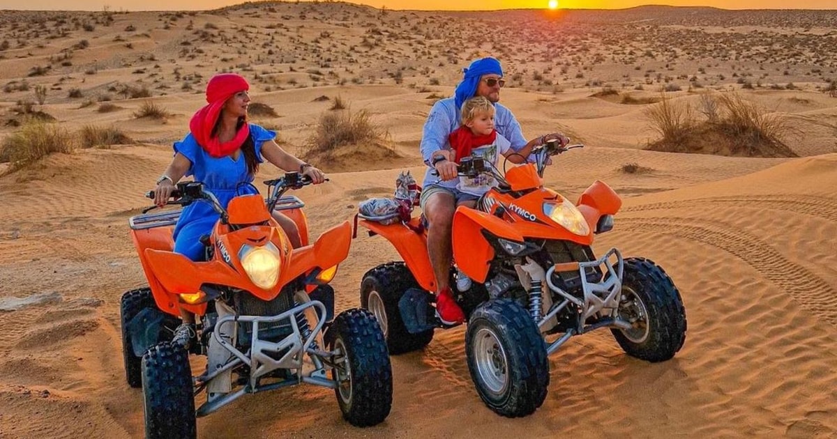 Douz: 01 Hour Quad Biking Tour in the Sahara | GetYourGuide