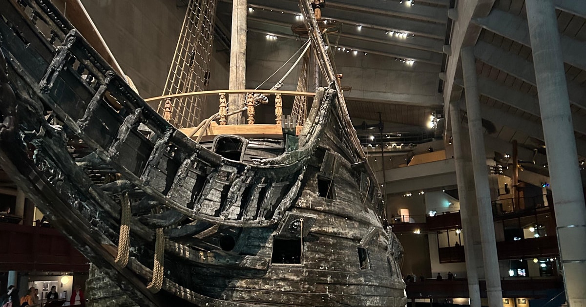 Estocolmo: tour por el Museo Vasa con ticket de entrada y guía ...