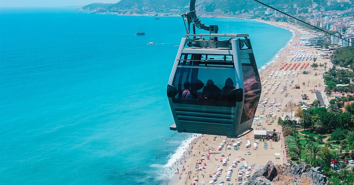 Alanya in un giorno: barca, castello, funivia, grotta di Damlatas ...