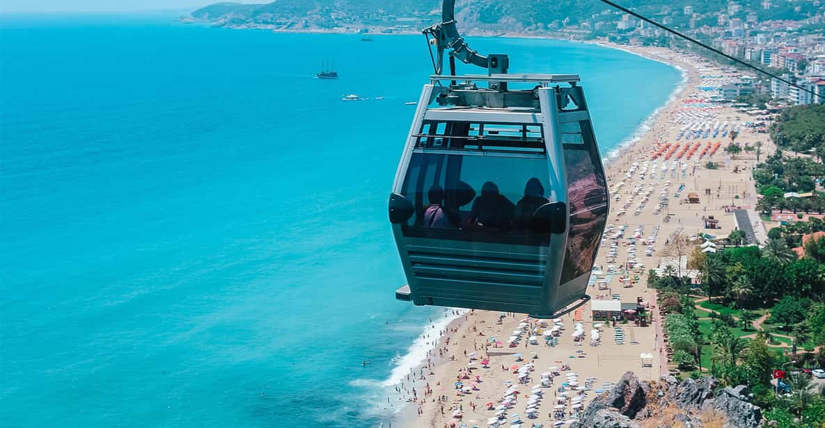 Alanya in un giorno: barca, castello, funivia, grotta di Damlatas ...