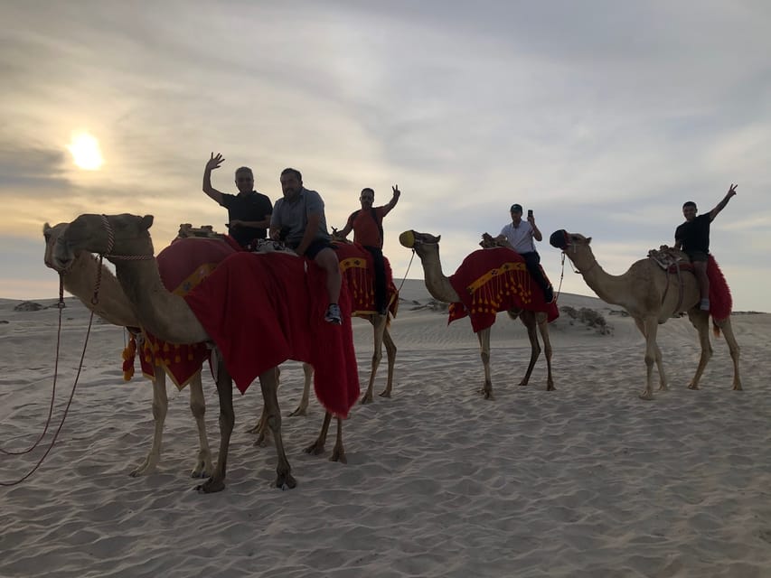 Doha Desert Safari: Dune Bashing, Camel Ride, Inland sea | GetYourGuide