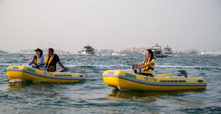 30 min Self- Drive boat tour in Dubai marina | GetYourGuide