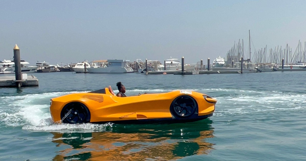 1 timmes tur med Jet Car Burj Al Arab | GetYourGuide