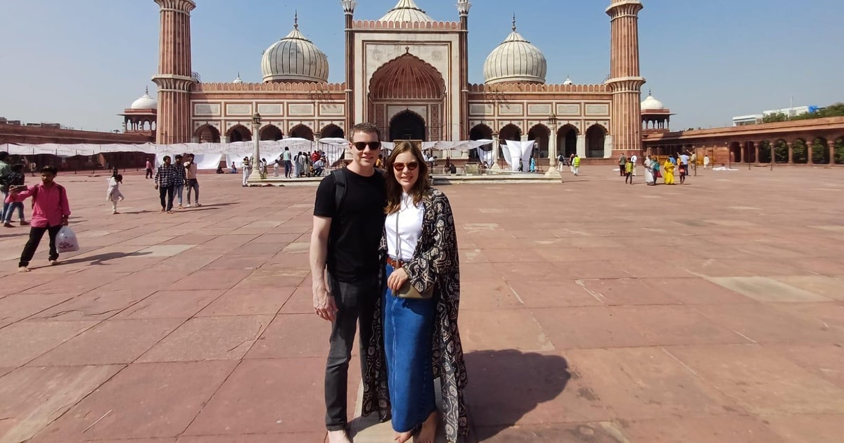 Z lotniska w Delhi na lotnisko: Wycieczka z przewodnikiem po mieście ...