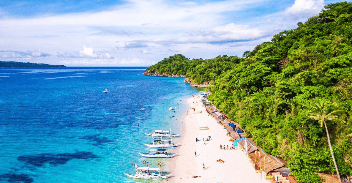 Boracay Island Hopping+Helmet Diving+Banana boat Experience | GetYourGuide