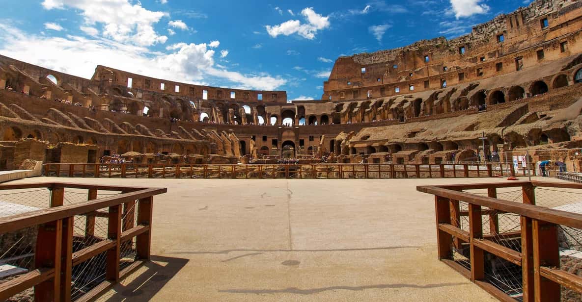 Roma: Acesso ao piso da Arena do Coliseu e visita ao Fórum Romano ...