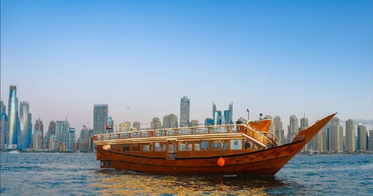 Dubai: Marina Express Cruise Dinner | GetYourGuide